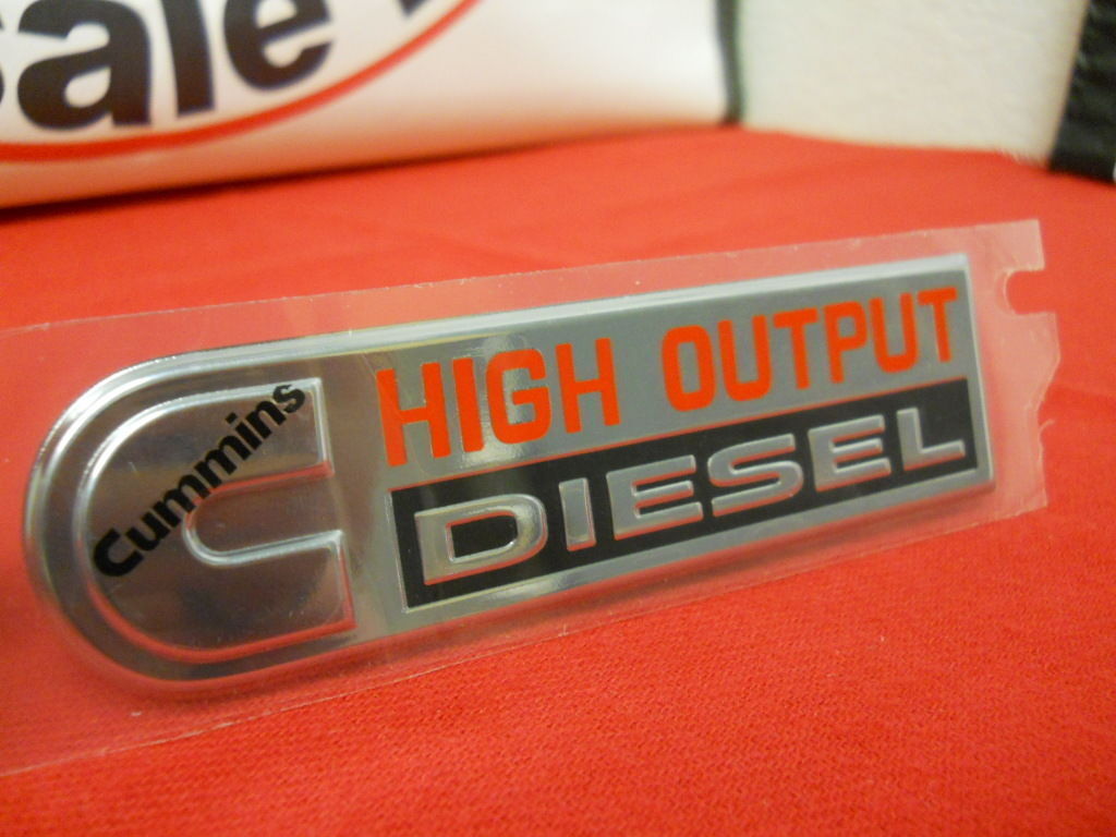 Dodge Ram 2500 3500 Cummins Diesel High Output 5.9L 6.7L Nameplate NEW ...