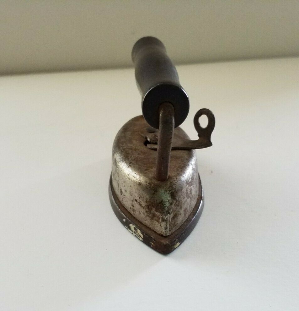 Miniature sad iron, child's toy or salesman sample | eBay