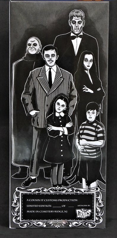 The Addams Family 'UNCLE FESTER' 8" B&W Figure Distinctive Dummies | eBay