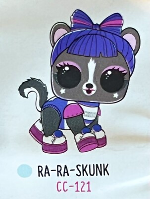 LOL Surprise Cheer RA-RA SKUNK Colour Color Change Pets NEW Open 2 Pet ...