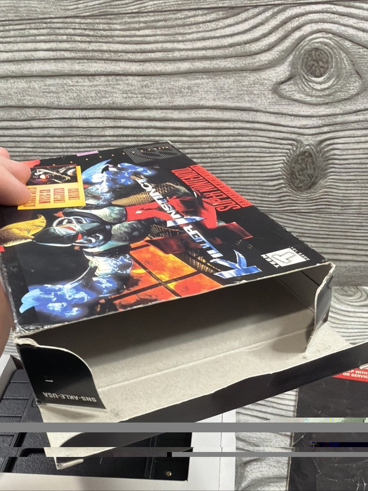 Killer Instinct Complete In Box Super Nintendo CIB SNES - Has Wear | eBay