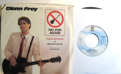 GLENN FREY * 45 * I Found Somebody * 1982 ORIGINAL VG++/ NM 45 w ...