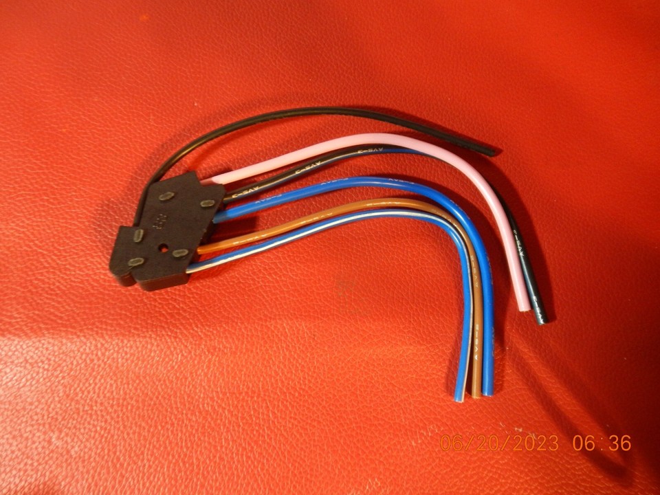 80s GM Power Window Switch Repair Kit Wire Pigtail Connector C10 Camino ...