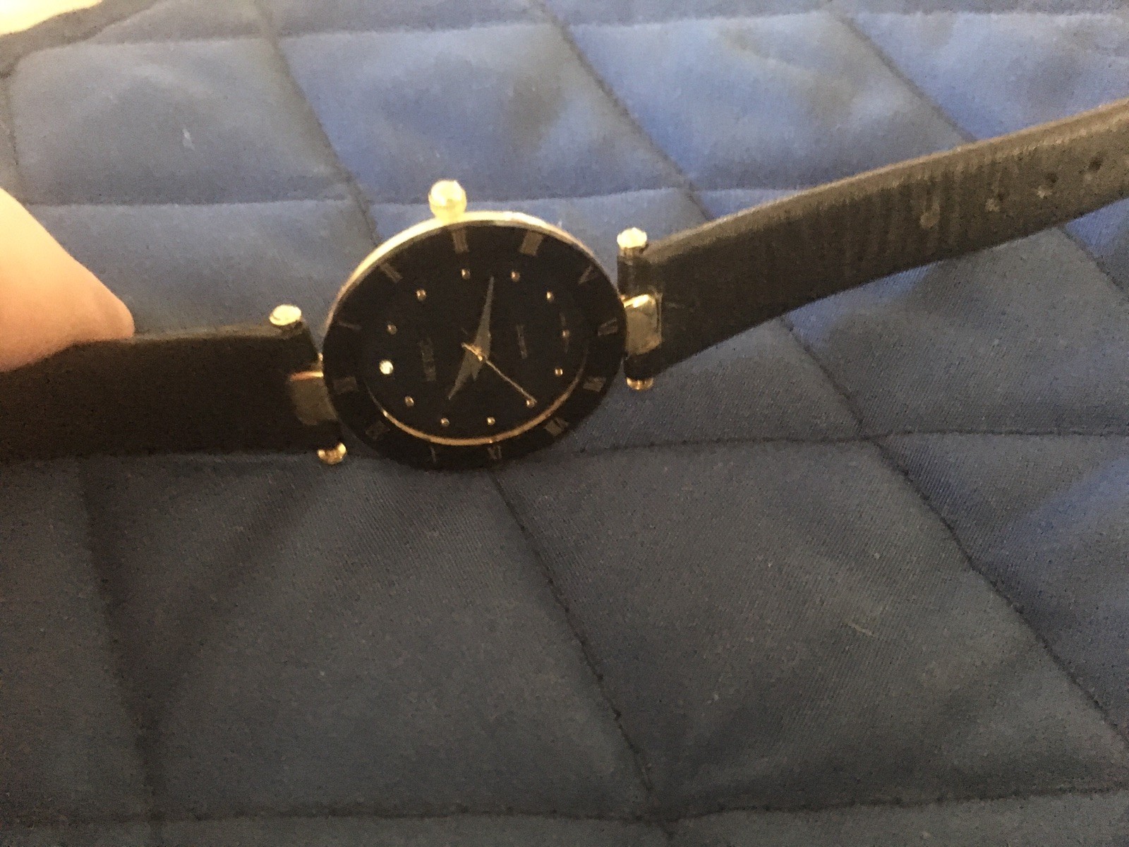 Ladies Netec Quartz Watch Leather Band New Battery | eBay