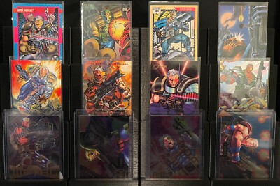 Marvel Cable Character Trading Card Lot w/ Inserts, Chase | eBay