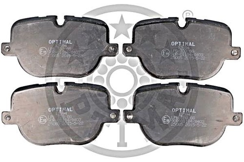 Rear Disc Brake Pad Set OPTIMAL Fits LAND ROVER Range Rover III 09-13 ...