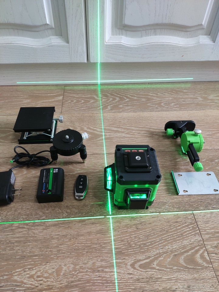 INSPIRITECH Multi line laser level 3x360° coverage for leveling ...