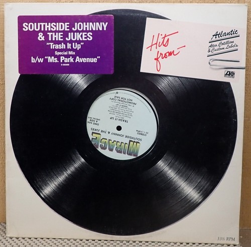 Southside Johnny & The Jukes - Trash It Up - Mirage 12 inch 33 RPM 1983 ...
