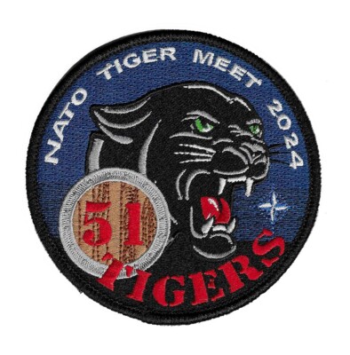 German Airforce 51 Sqn Nato Tiger Meet 2024 Patch | eBay