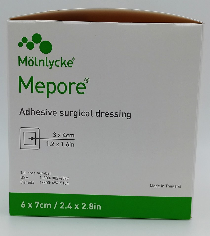 Mepore Self Adhesive Sterile Dressing 6x7cm Box of 60 | eBay UK