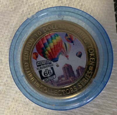 Historic Route 66 Limited Edition Casino Collectors Series Coins-$10 ...