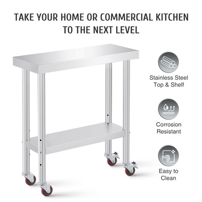 Work Tables - Steel Work Table Wheels
