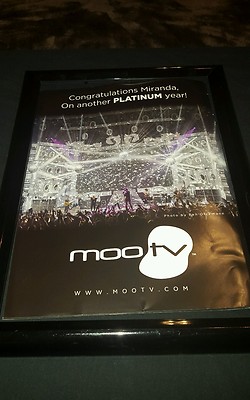 Miranda Lambert Moo TV Rare Original Promo Ad Framed! | eBay