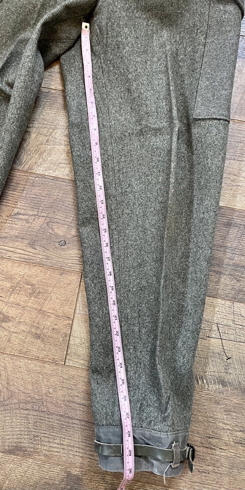 Vtg WW2 1940 Swedish Military Wool Cargo Pants W 32 … - Gem
