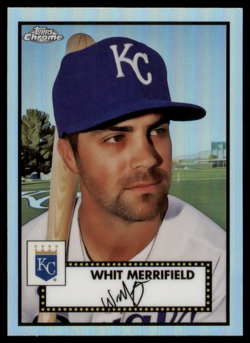 2021 Topps Chrome Platinum Anniversary Refractor Whit Merrifield ...