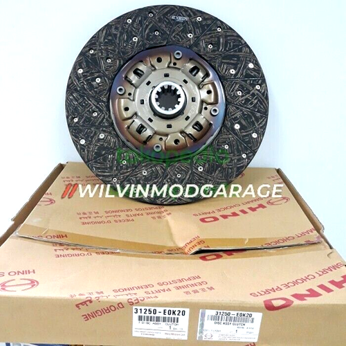 Genuine OEM Clutch Disc Assy 15 Inch Hino 500 FM260TI 31250-E0K20 made ...