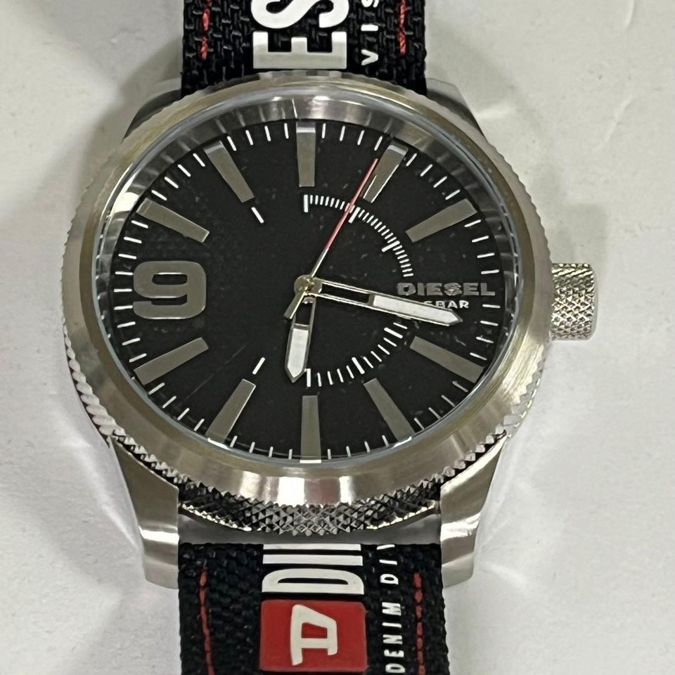 DIESEL DZ1906 RASP Men's Watch with Replacement Strap | eBay UK