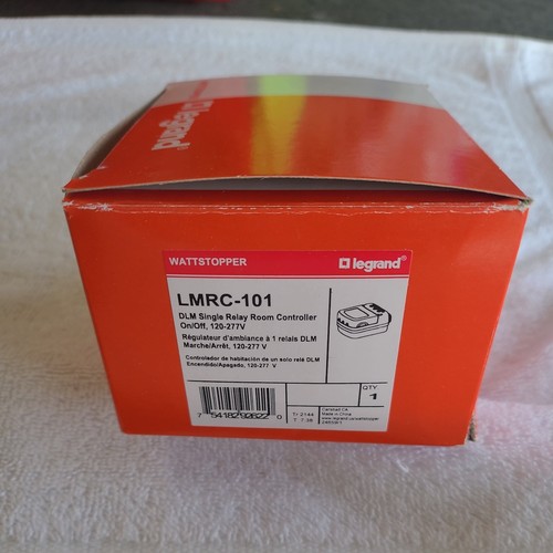 Legrand Wattstopper LMRC-101 DLM Single Relay Room Controller On/Off ...