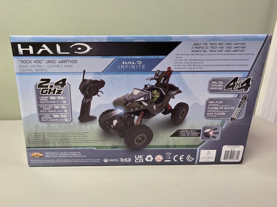 Halo Infinite RC UNSC Warthog Remote Control Vehicle | eBay