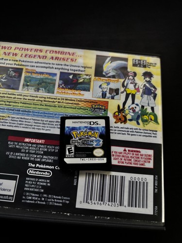 Pokemon Black Version 1 and 2, pokemon white (TESTED) | eBay