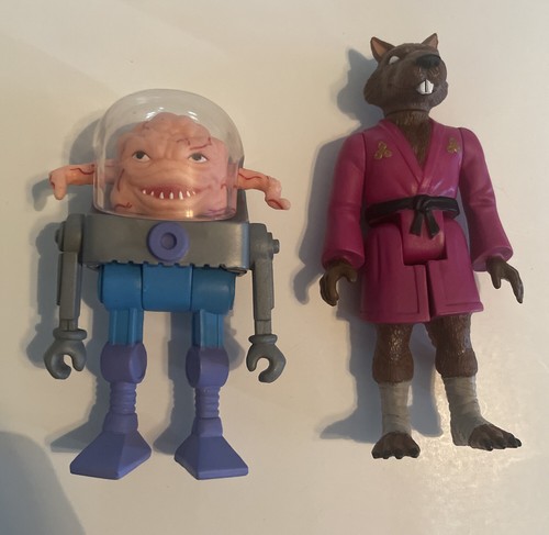 Super 7 Teenage Mutant Ninja Turtles Ultimate Krang/splinter lot Action ...