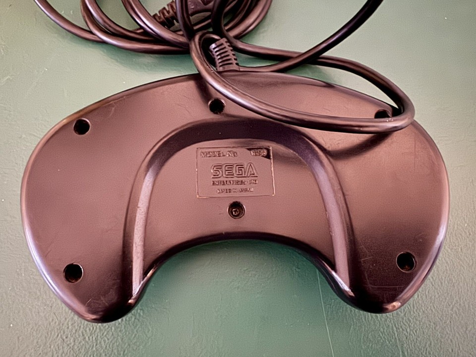 OEM Sega Genesis 3 Button Controller Model 1650 - Black *TESTED* | eBay