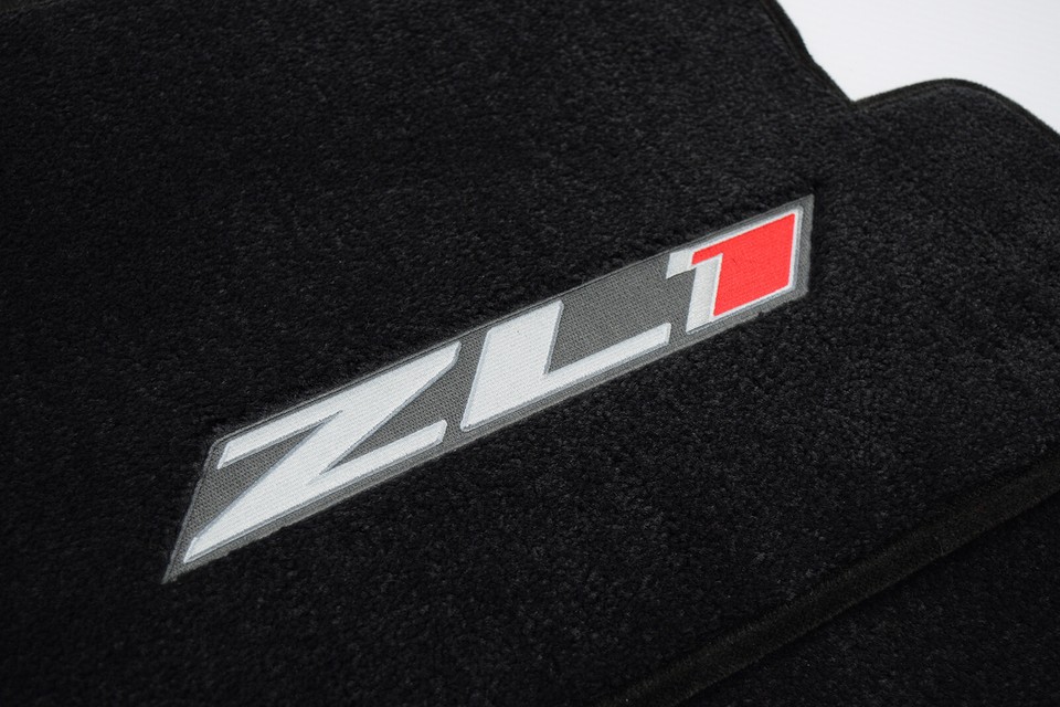 2016-2024 Chevrolet Camaro ZL1 Jet Floor Mats Nice Premium Upgrade 32oz ...