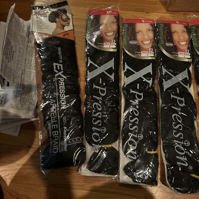 X-pression Expression Vivica Braiding Hair 7 Packs | eBay
