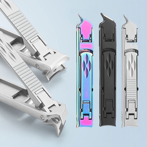 Lever Curved Bevel Nipper Toenail Clipper Nail Trimmer Double Head Nail ...