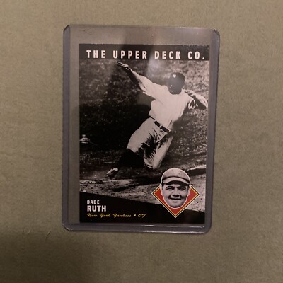 1994 The Upper Deck Co. Cooperstown Collection Yankees Babe Ruth Card #60 | eBay
