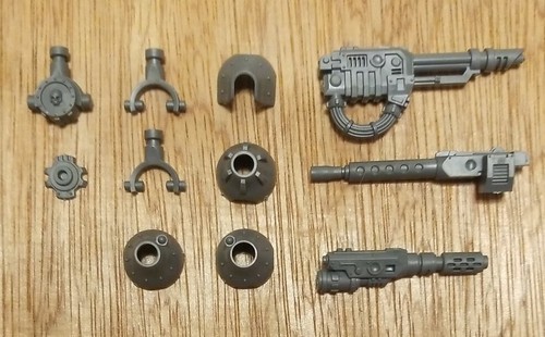 Warhammer 40k Imperial Knight Multi Laser, Heavy Stubber, Melta bits | eBay