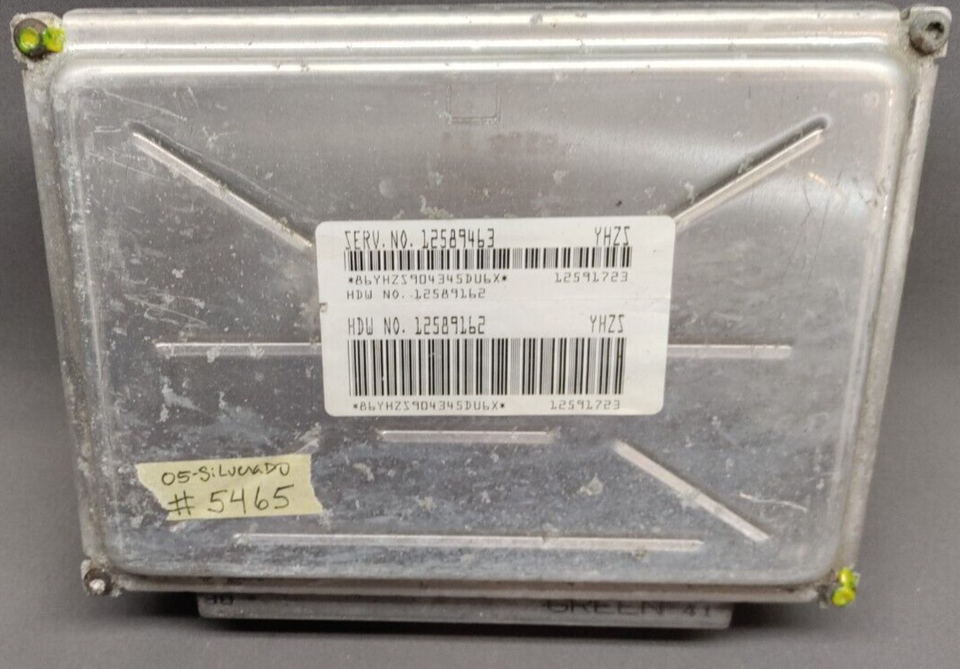 2003-2006 Silverado Sierra Tahoe Engine Computer 12589463 | eBay