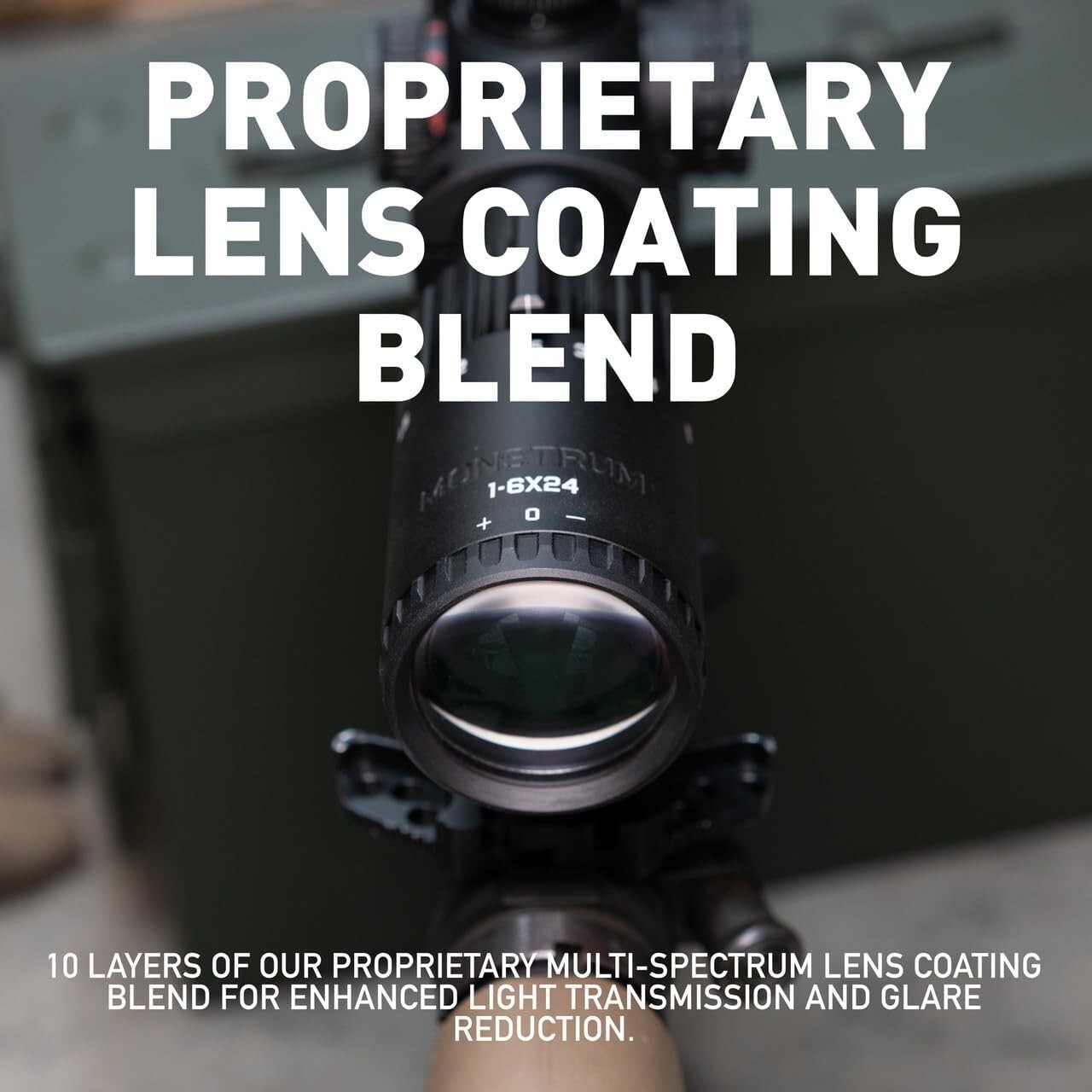 Monstrum Banshee 2-10x30 MPVO Rifle Scope w/ Offset Mount Black MX1 Box ...