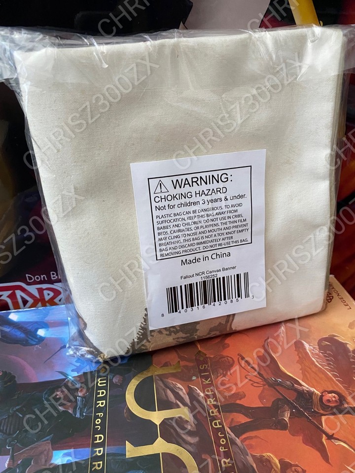 Fallout 4 76 New Vegas NCR Canvas Banner Flag Tapestry Two Headed ...