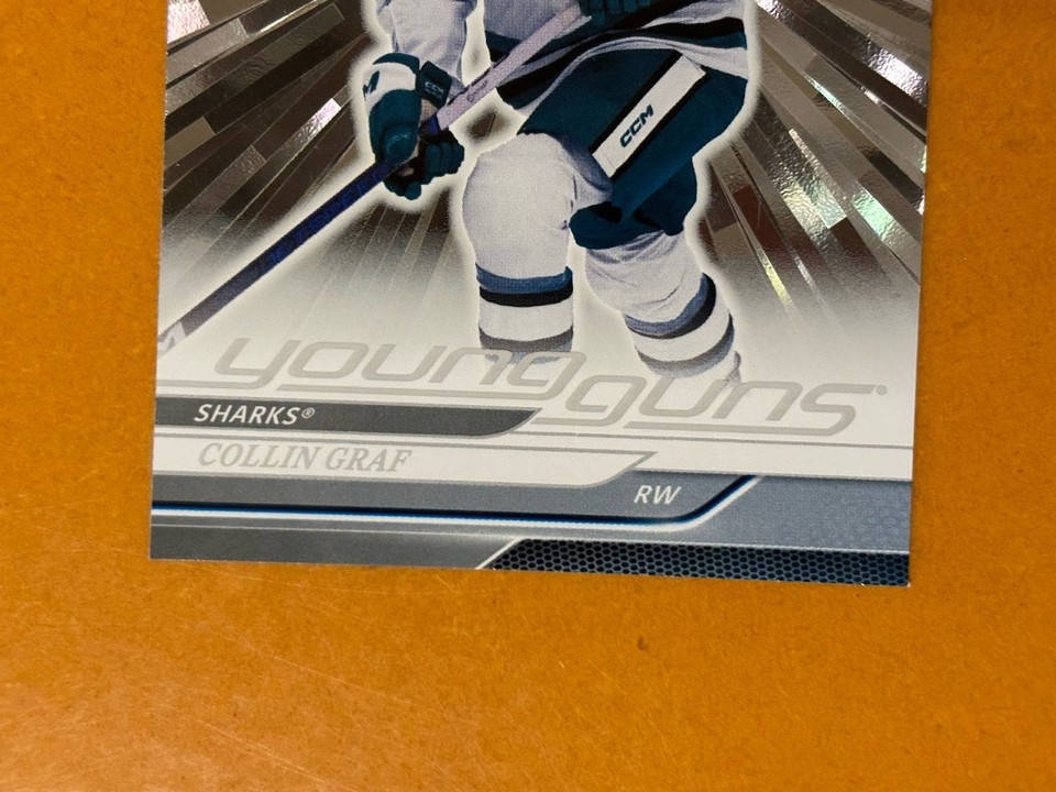 2024-25 Upper Deck Young Guns Silver Outburst #223 Collin Graf RC | eBay