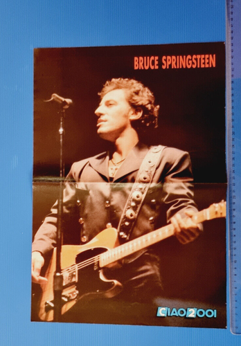 POSTER BRUCE SPRINGSTEEN 80s ANNI 80 MANIFESTO VINTAGE CIAO 2001 ...