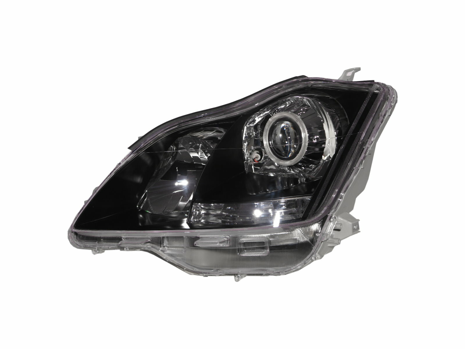 Crown S180 2003-2008 Guide LED Halo Projector HID Headlight Black for ...