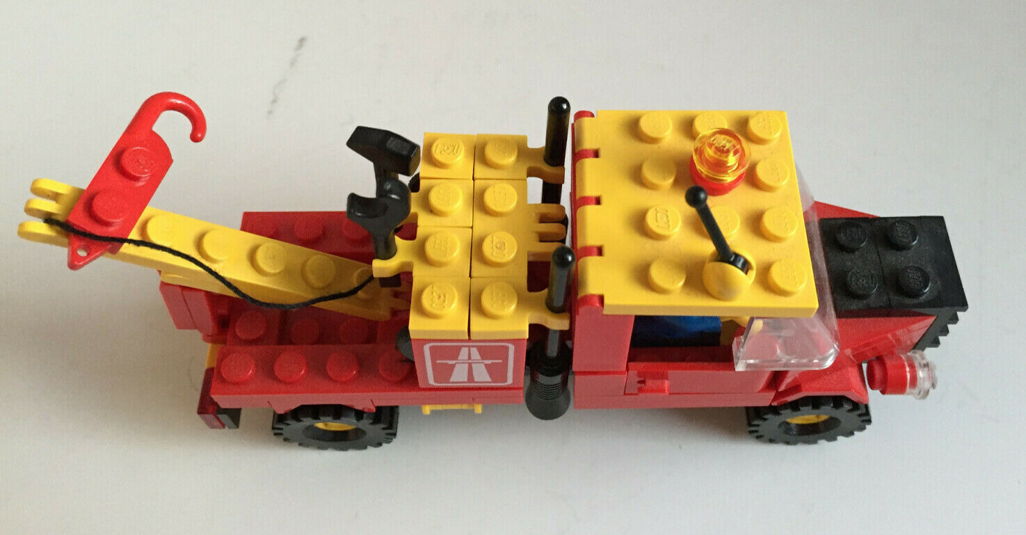 Lego Legoland 6674 Kranwagen Crane Truck 1988 komplett mit Anleitung ...