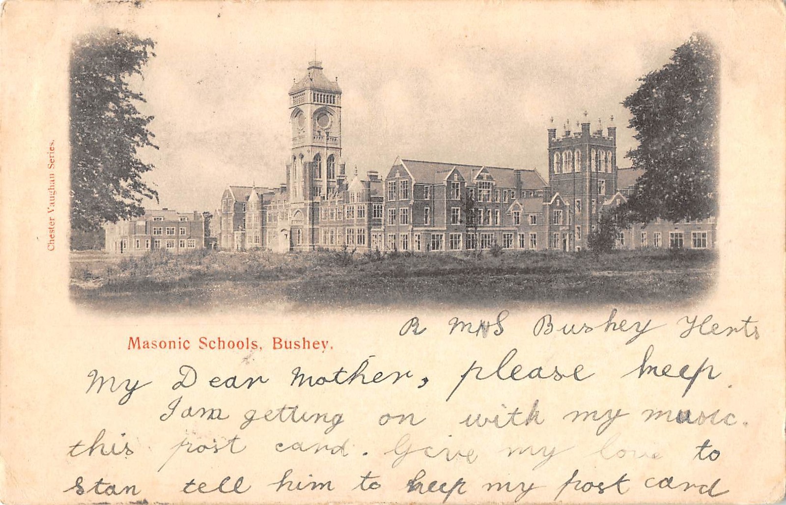 BR81474 masonic schools bushey uk | eBay UK