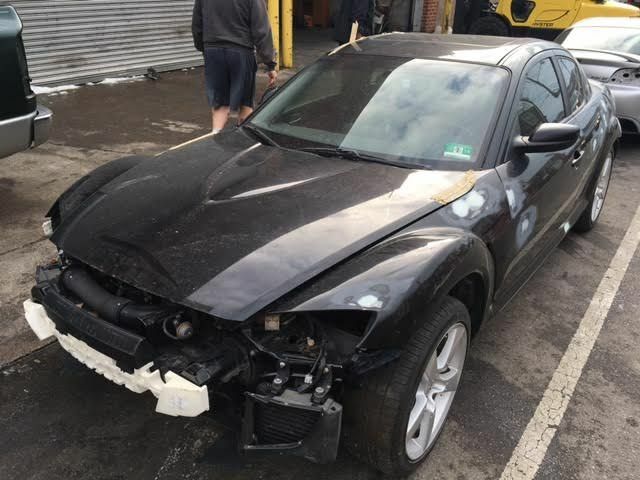 11 MAZDA RX8 L. SIDE VIEW MIRROR POWER PAINTED W/O HEATED GLASS 135881 ...