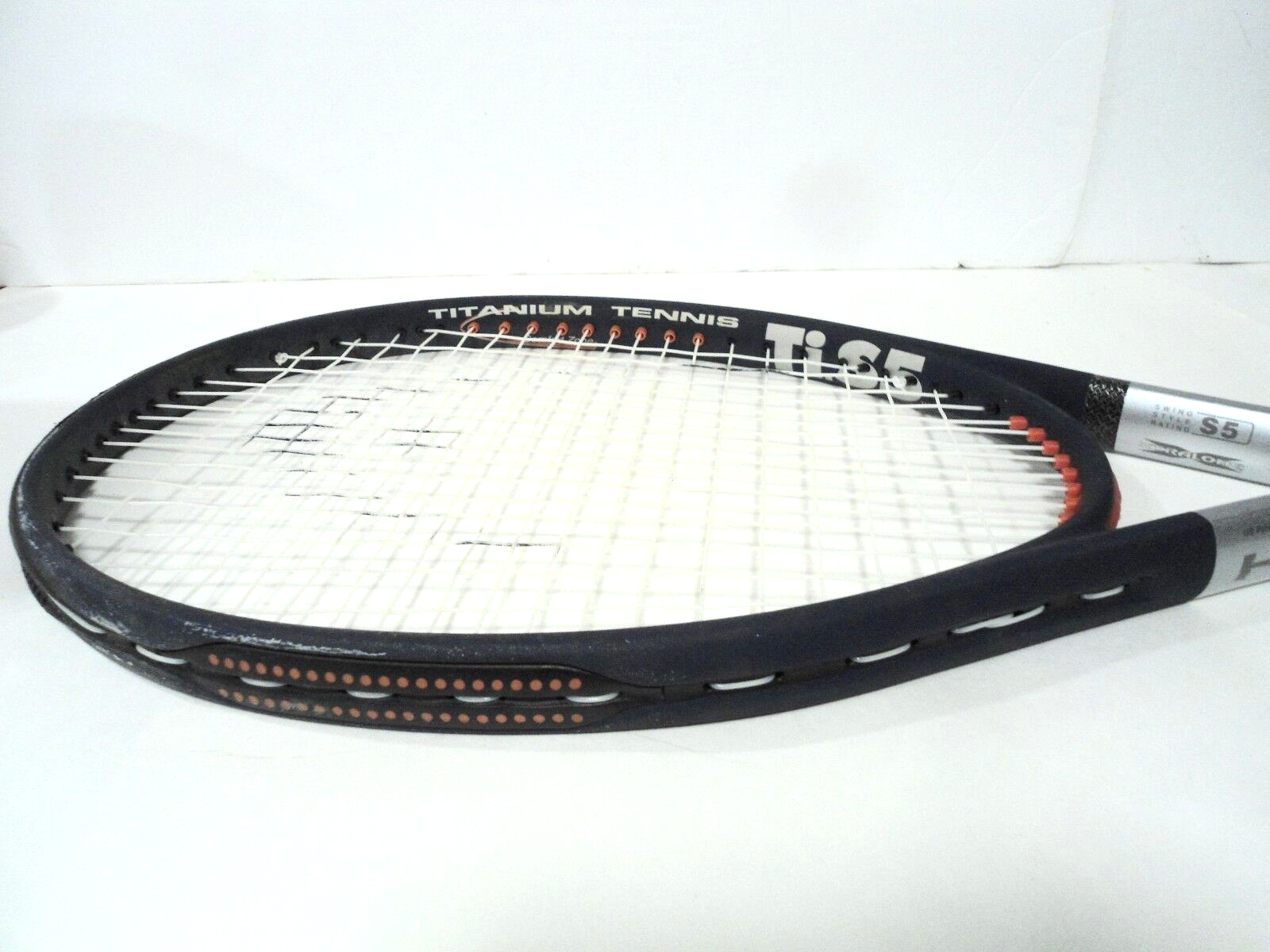 HEAD Ti.S5 XtraLong Tennis Racquet Comfort Zone Titanium Racket Grip ...