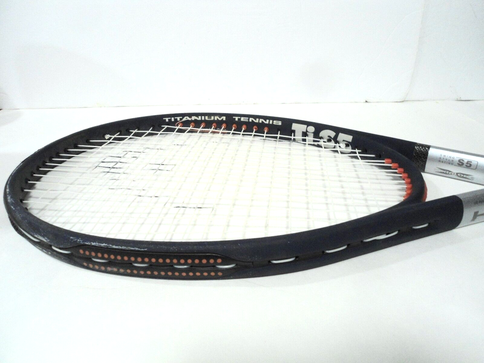 HEAD Ti.S5 XtraLong Tennis Racquet Comfort Zone Titanium Racket Grip ...