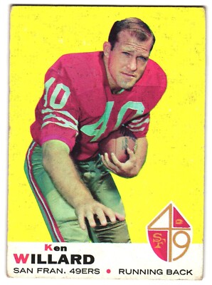 Ken Willard 1969 Topps NFL Card #66 | eBay Australia