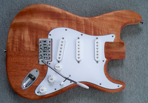 New Loaded Stratocaster Style Body Natural Finished Strat Body | eBay