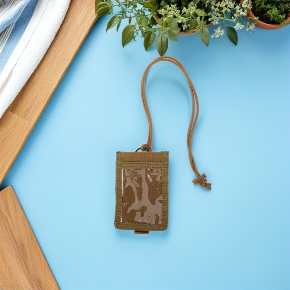 Tactical ID Holder Easy Access Multi-function Card Organizer Badge ...