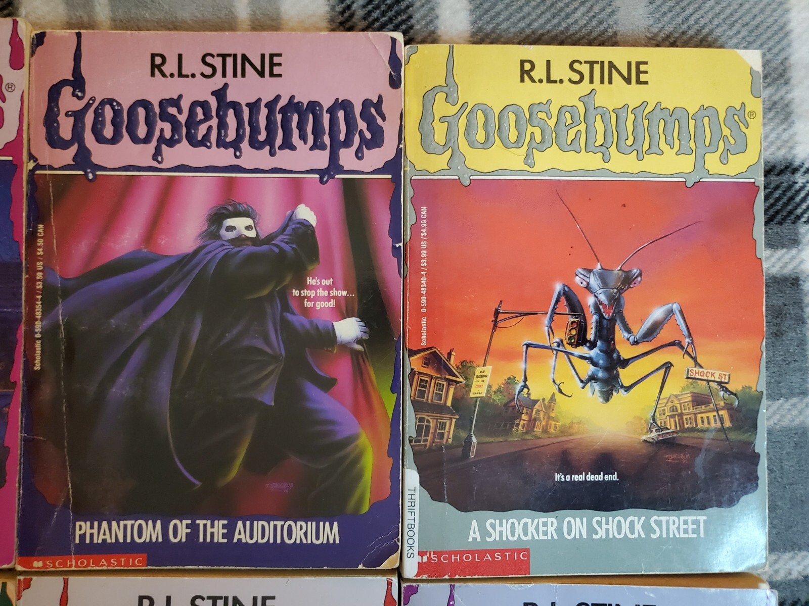 Vintage 1990's Goosebumps Book LOT (10 Books) Read Description For More ...