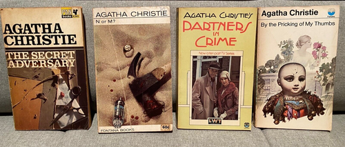 4 x Agatha Christie Paperbacks Bundle Crime Mystery Suspense Vintage ...