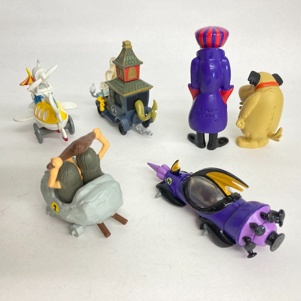 Bandai HG Gashapon Mini Figure Hanna-Barbera Wacky Races Full Set of 6 ...