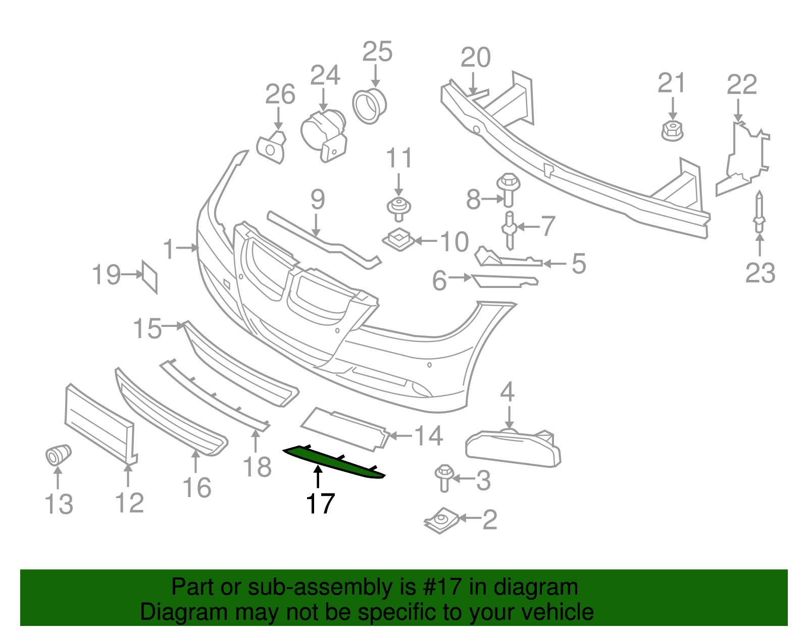 Genuine BMW Finish Molding 51-11-7-134-091 | eBay