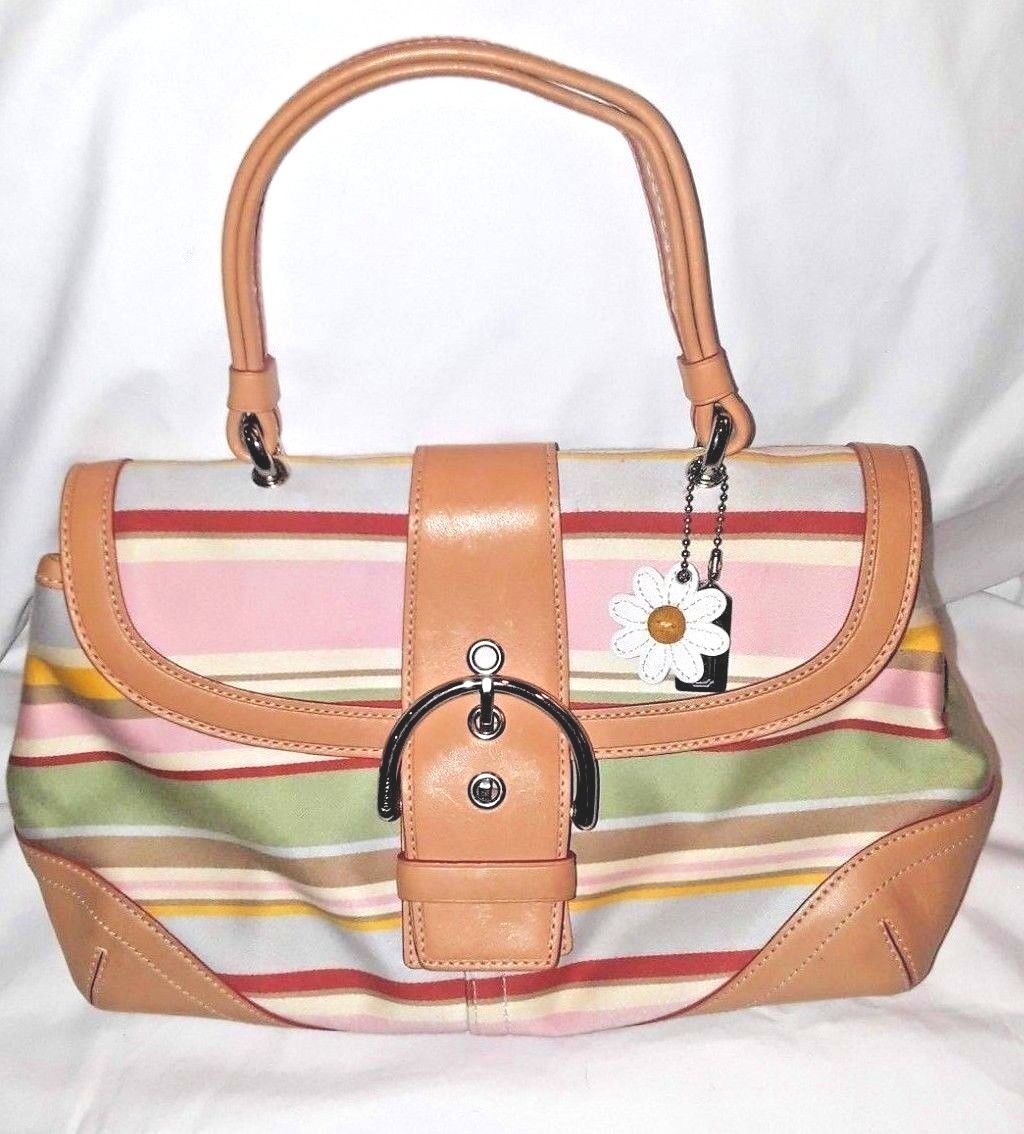 Pastel Colors Mini Coach Purse